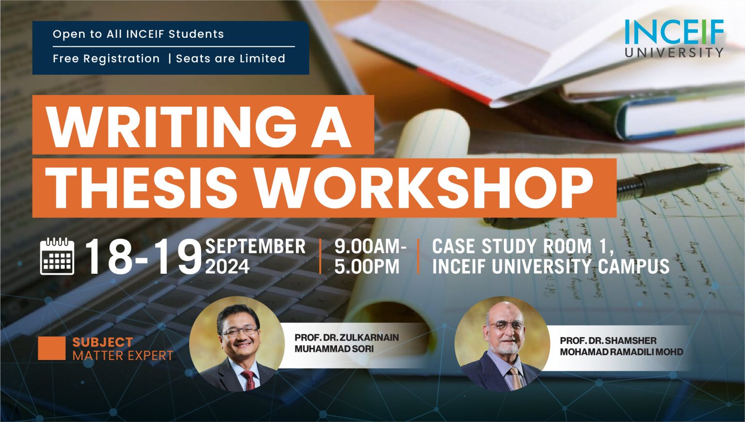 Writing A Thesis Workshop - INCEIF University